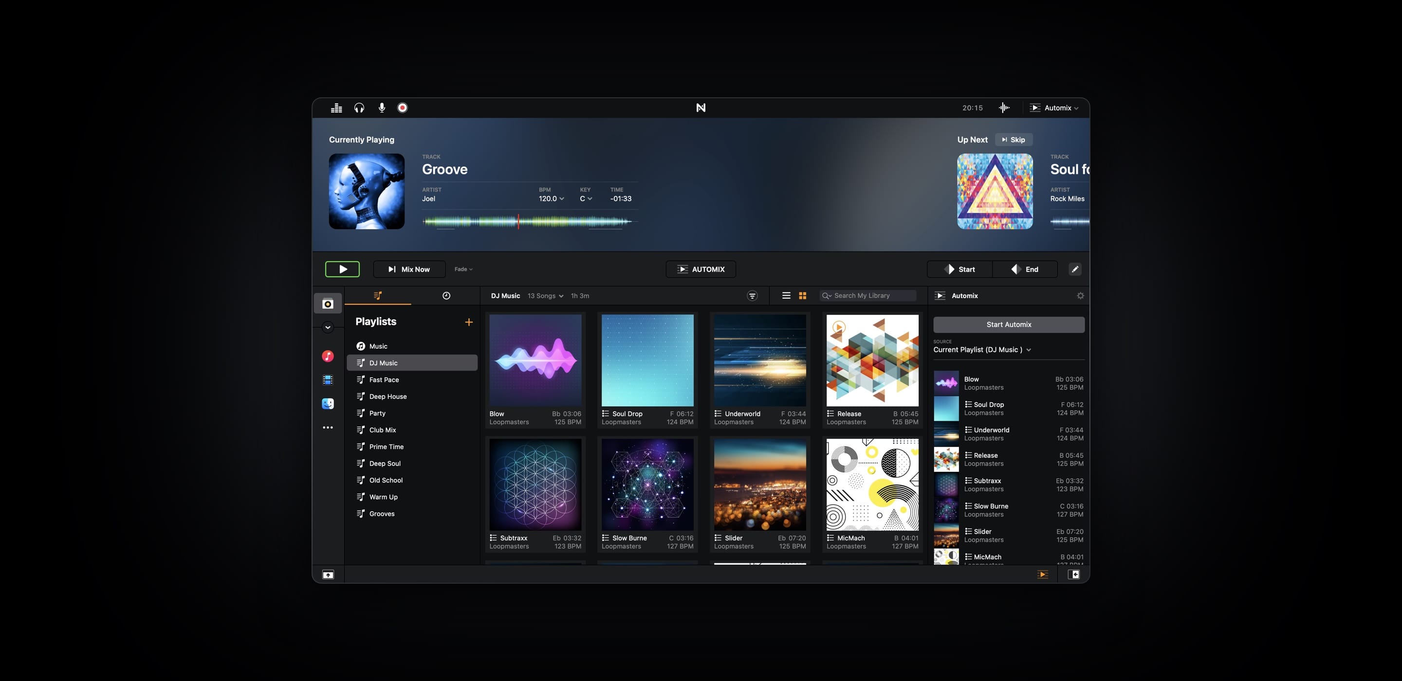 DJ Software for Mac - djay Pro by Algoriddim